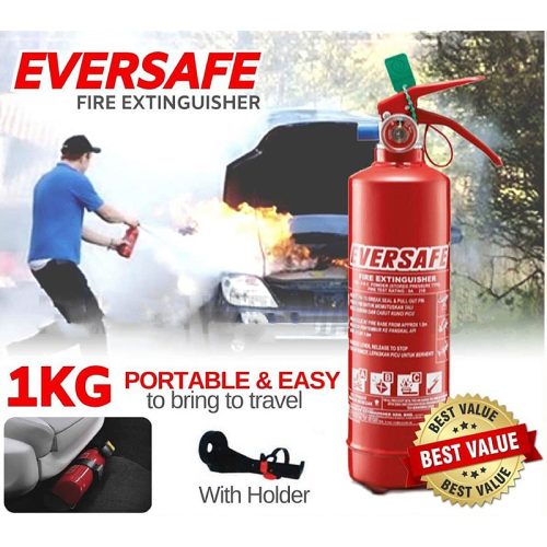 Eversafe 1kg Portable Fire Extinguisher - Safety Hammer Sdn. Bhd.